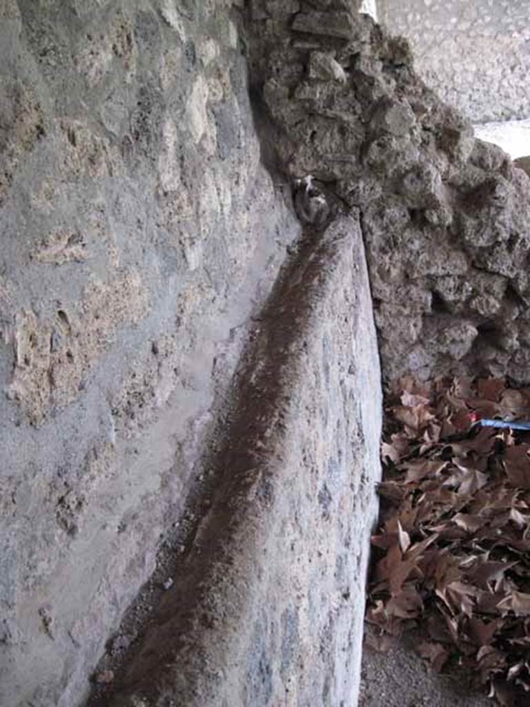 I.5.2 Pompeii. September 2010. Looking south along the east portico ...